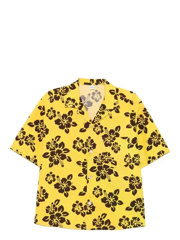 Aspesi Camicia Jarvis Shirt - Yellow