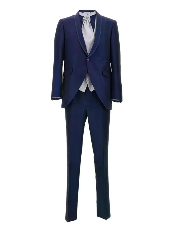 CARLO PIGNATELLI Single-breasted Suit - Blue