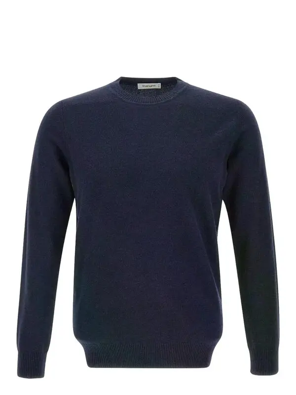 KANGRA Fine-knit Jumper - Blue