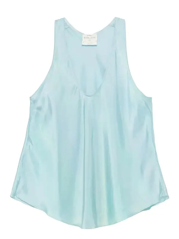 FORTE_FORTE Silk Top - Blue