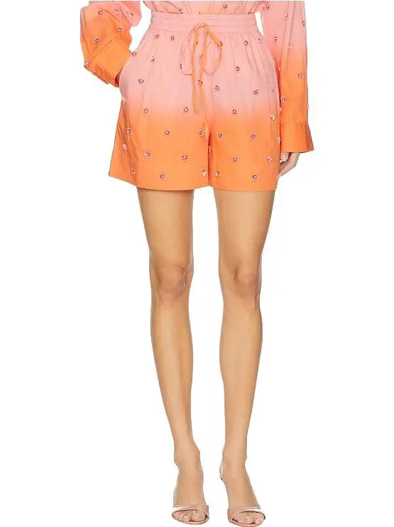 Essentiel Antwerp Embellished Shorts - Marzipani