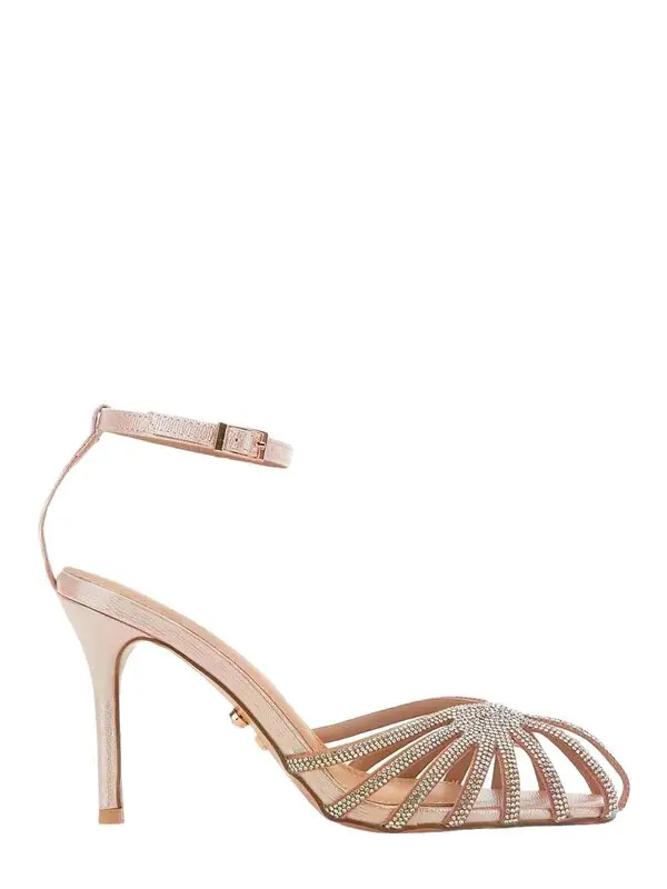 TWENTY FOURHAITCH 100mm Los Angeles Sandals - Pink