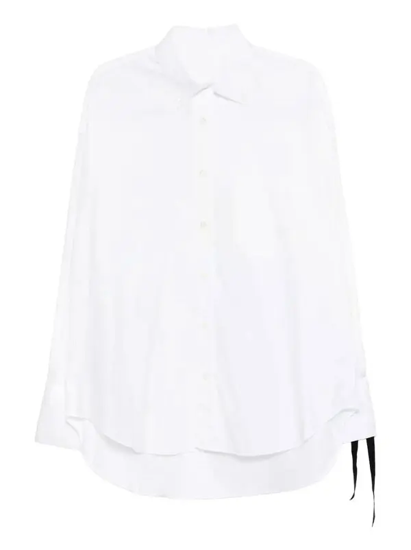 MARINA YEE Reworked Button-down Shirt - White