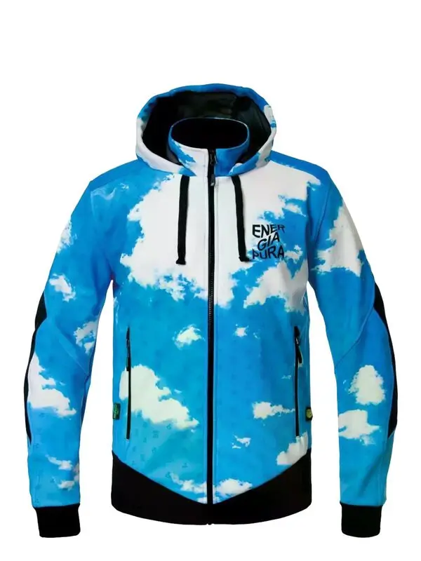 ENERGIA PURA Cloud-print Performance Jacket - Blue
