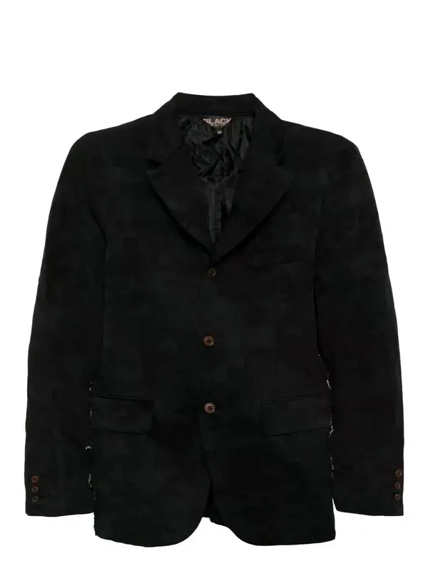 BLACK COMME DES GARÇONS Camouflage Jacquard Zip Jacket - Black