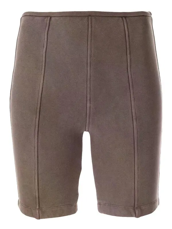Alexander Wang High-waisted Cycling Shorts - Brown