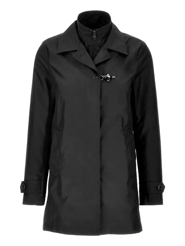 FAY Virginia Morning Trench Coat - Black