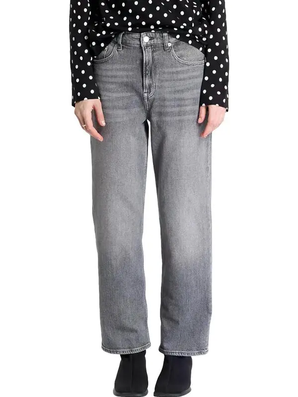 Tommy Hilfiger Layla High-rise Straight Jeans - Grey