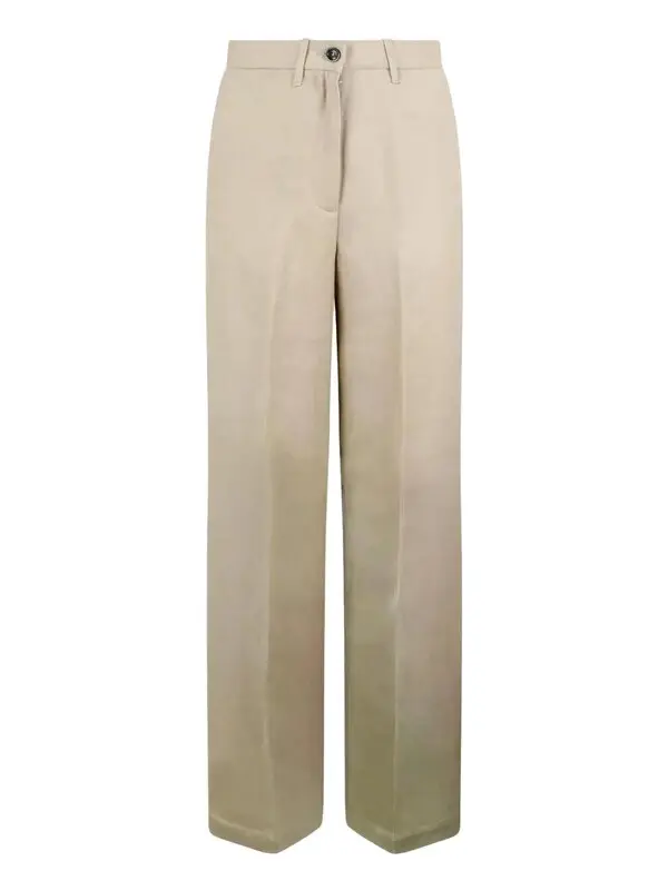 NINE:INTHE:MORNING Pressed-crease Trousers - Brown