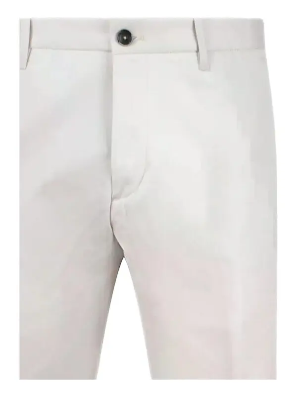 NINE:INTHE:MORNING Cotton Trousers - Neutrals