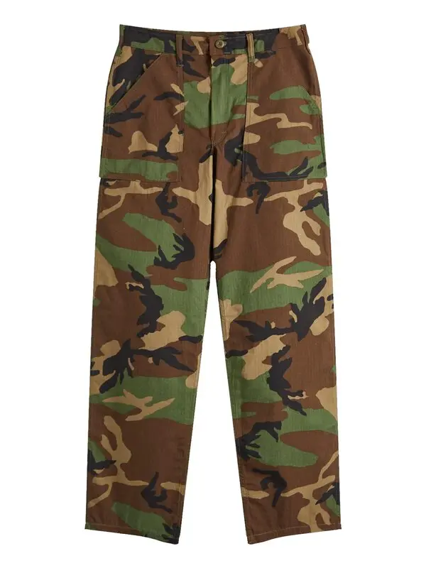 STAN RAY Og Loose Fatigue Pants - Woodland Ripstop