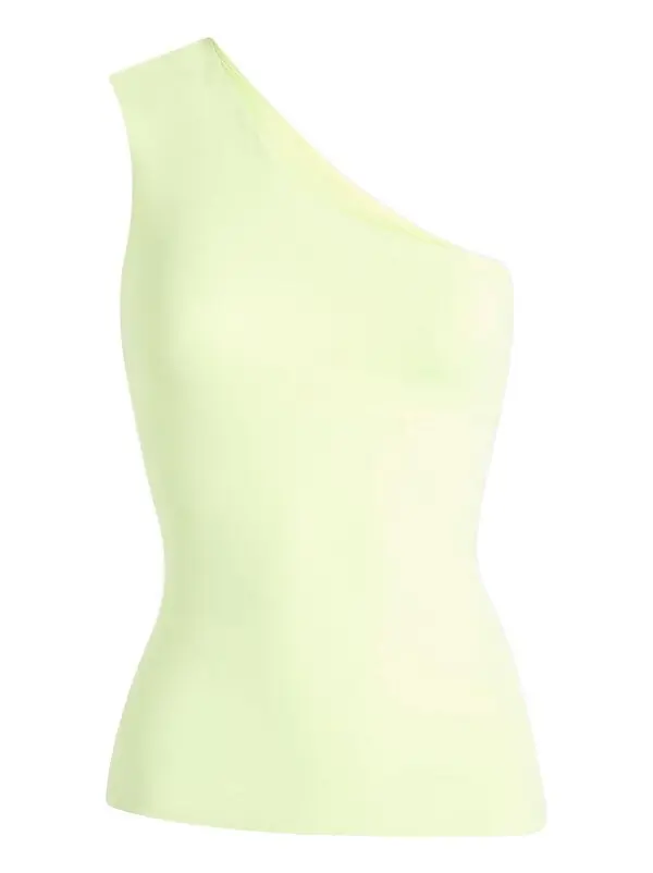 Nike Zenvy Dri-fit Tank Top - Barely Volt/white