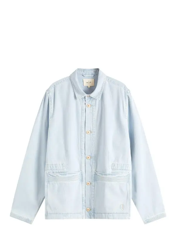 Folk Anniversary Denim Chore Jacket - Light Denim