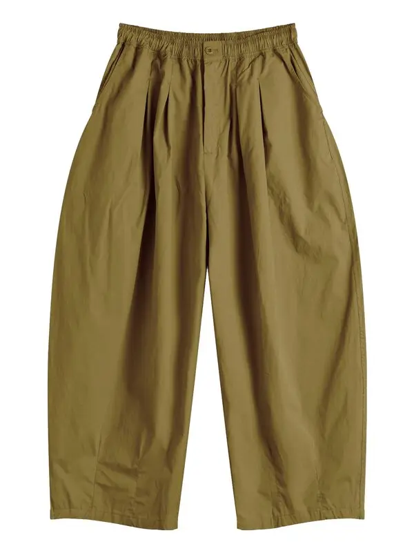 ANGLAN Essential Easy Balloon Trousers - Khaki