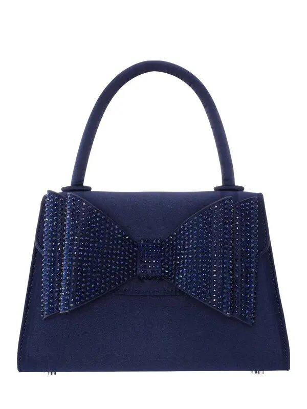 Nina Alila Top Handle Bag - Navy