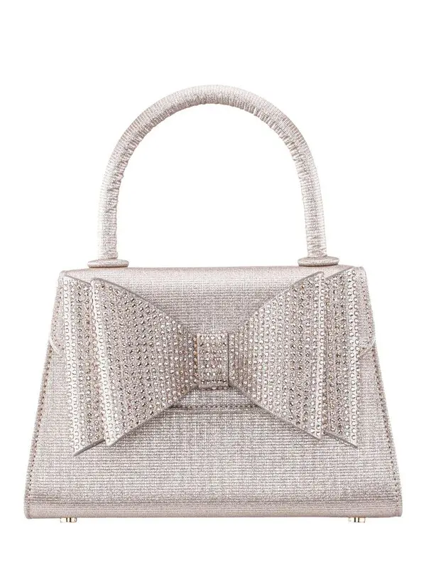 Nina Alila Top Handle Bag - Platino