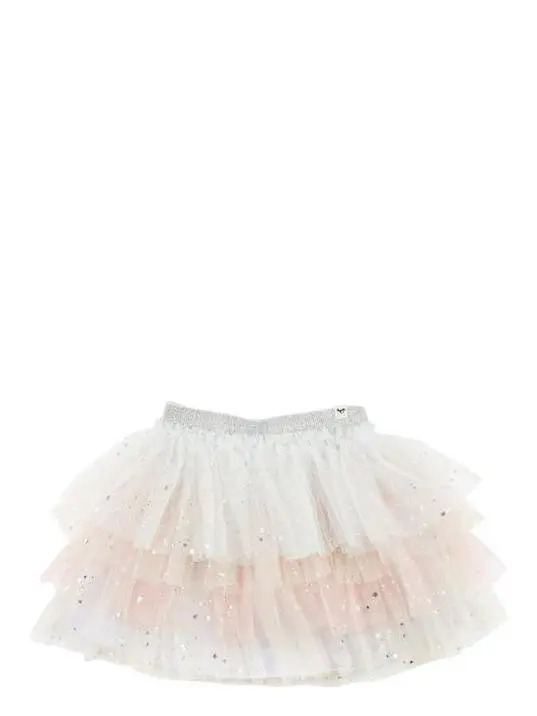 OH BABY! Ombre Silver-fleck Layered Tutu Skirt - Multiple
