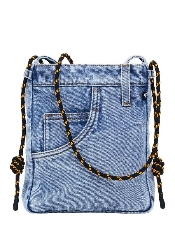 Desigual Denim Crossbody Bag - Blue