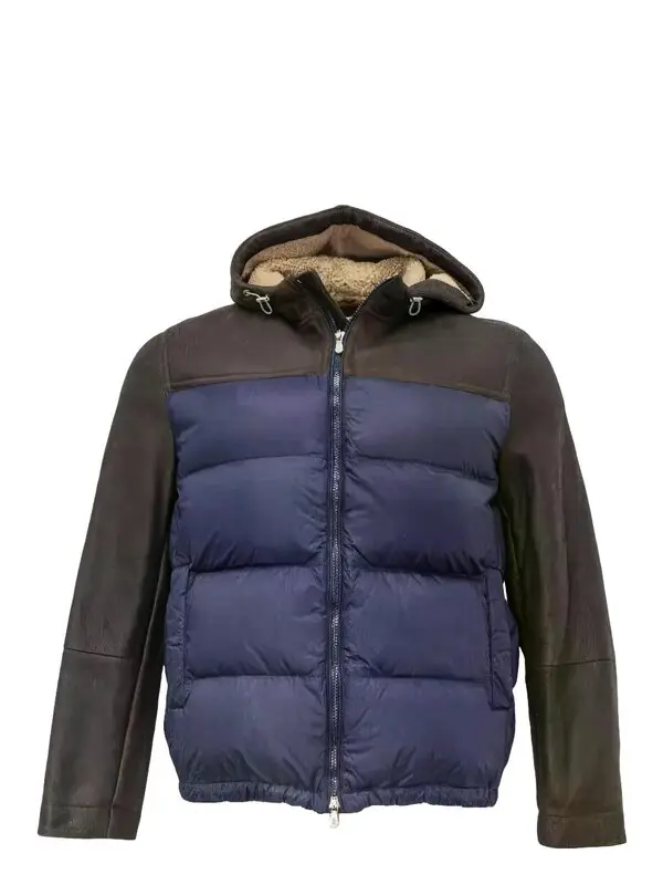 Brunello Cucinelli Puffer Jacket - Brown