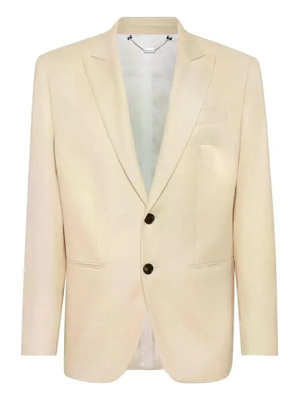 BILLIONAIRE Single-breasted Blazer - Neutrals