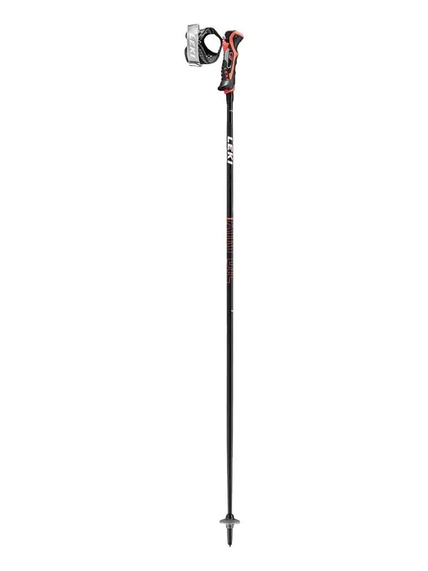 LEKI Worldcup Racing Ski Poles - Black
