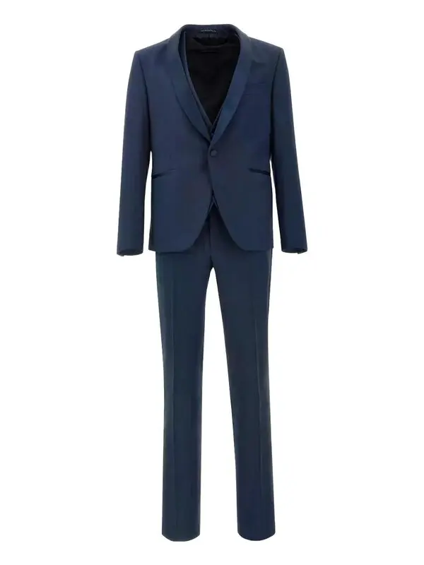 CARLO PIGNATELLI Three-piece Suit - Blue