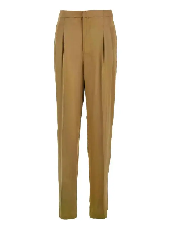 TWINSET Pleated Trousers - Brown