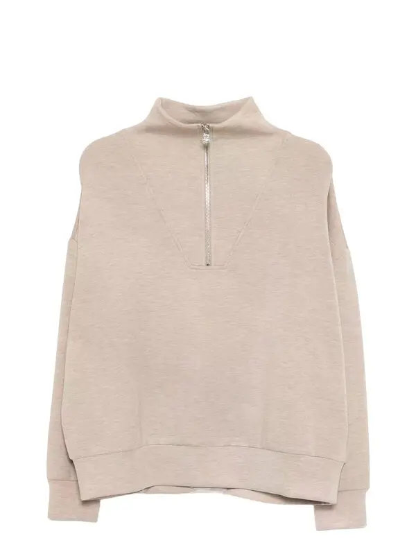 Varley Hawley Half-zip Sweatshirt - Neutrals