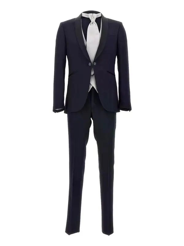 CARLO PIGNATELLI Three-piece Formal Suit - Blue