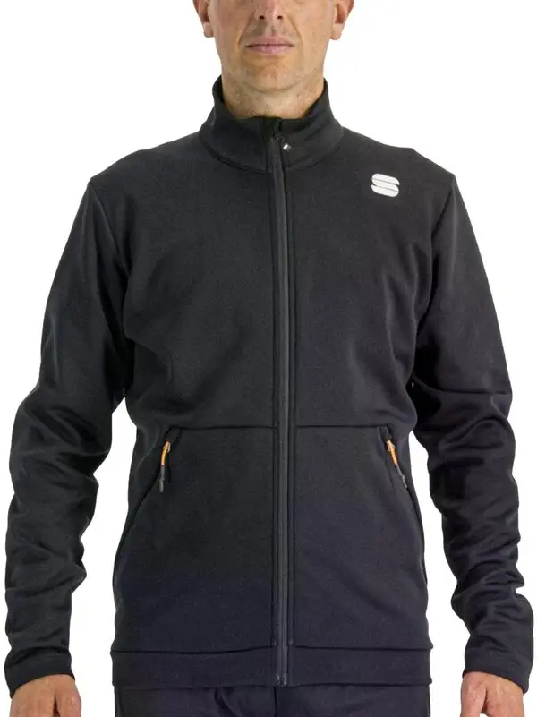 SPORTFUL Logo-embroidered Jacket - Black