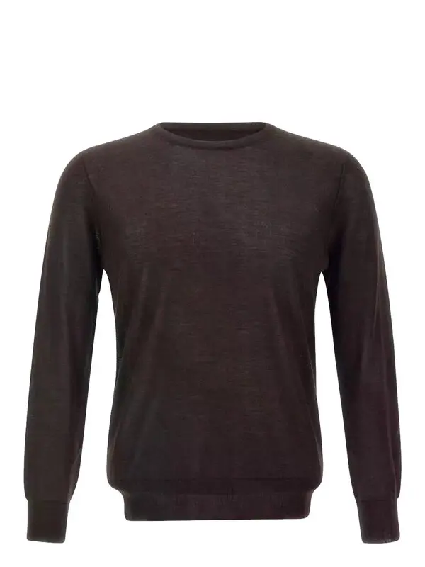 KANGRA Fine-knit Jumper - Brown