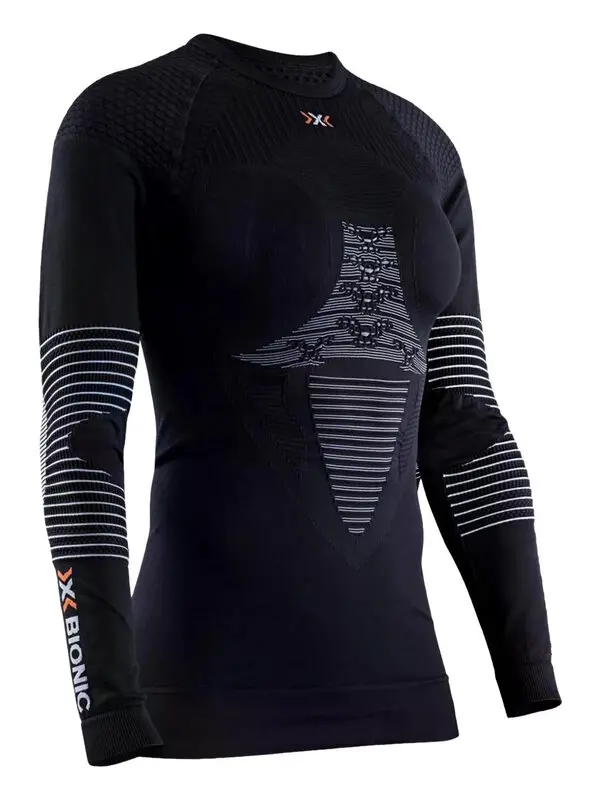 X BIONIC Logo-print Ski Top - Black