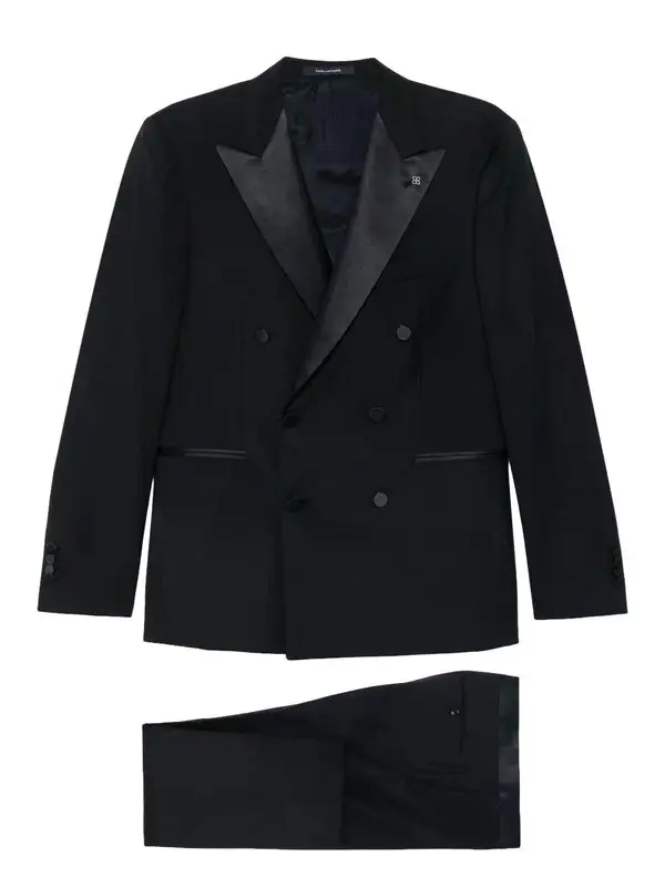 Tagliatore Stretch-wool Suit - Blue