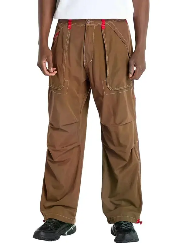 PLEASURES Public Utility Trousers - Brown