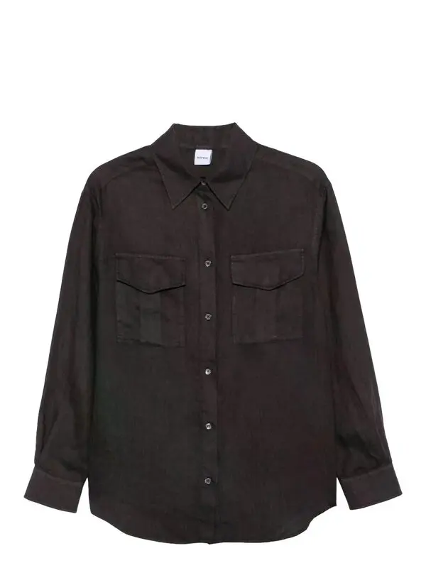 Aspesi Linen Shirt - Brown