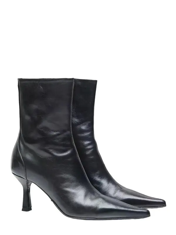 Our Legacy Leather Ankle Boots - Black