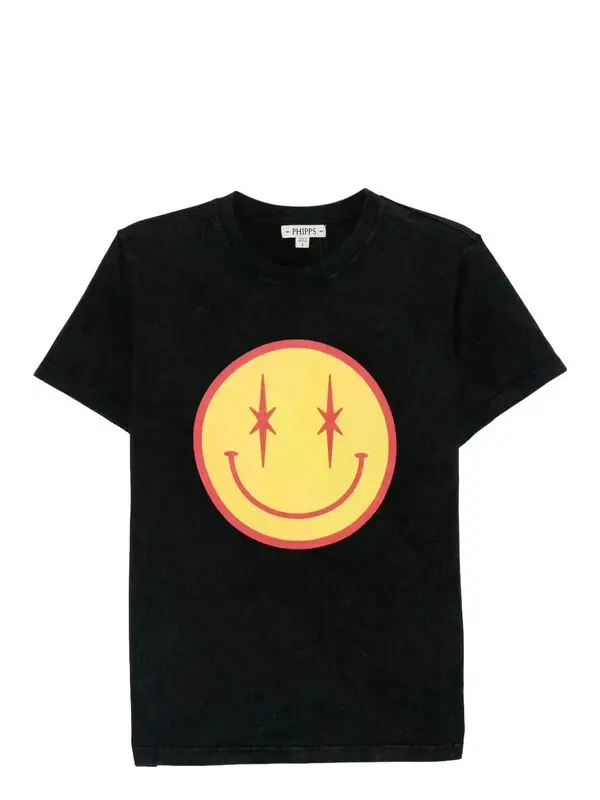 STAIN SHADE Graphic-print T-shirt - Black