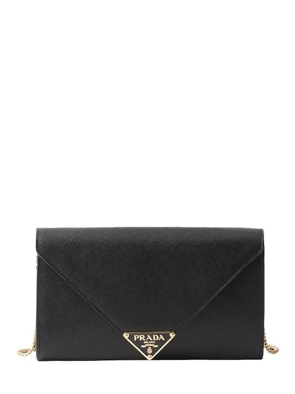 Prada Saffiano Leather Mini Bag - Black