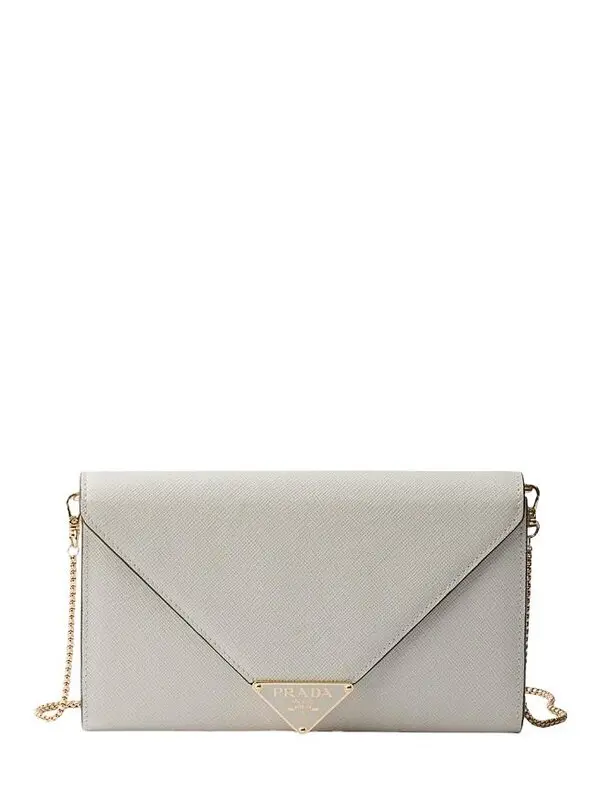 Prada Saffiano Leather Mini Bag - Neutral