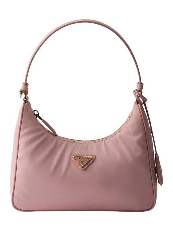 Prada Re-edition 2005 Re-nylon And Saffiano Mini Bag - Blush