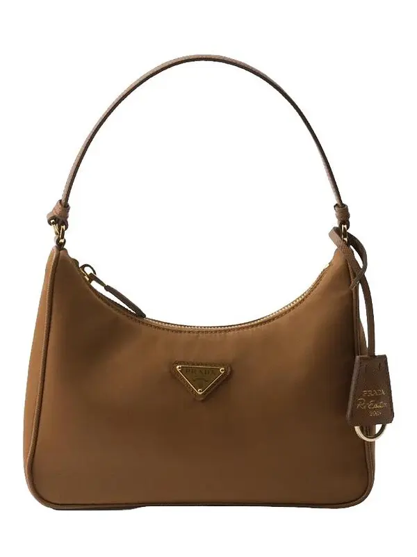 Prada Re-edition 2005 Re-nylon And Saffiano Mini Bag - Brown