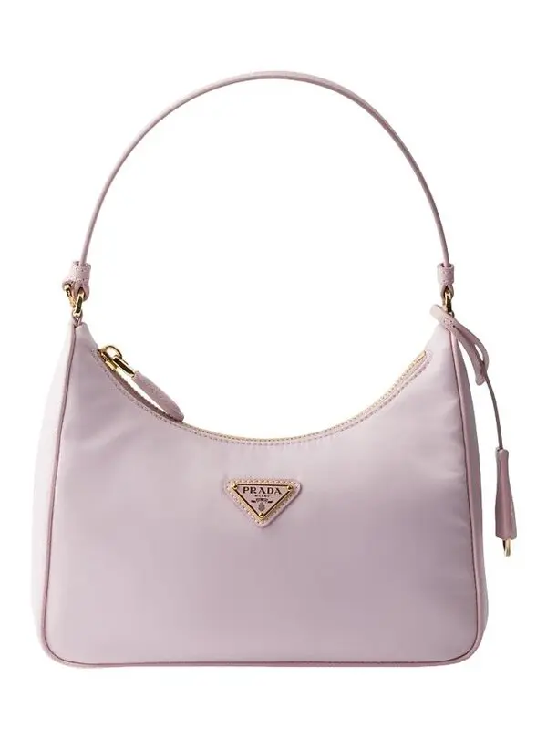 Prada Re-edition 2005 Re-nylon And Saffiano Mini Bag - Pink