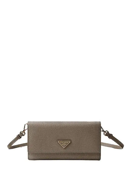 Prada Saffiano Leather Mini-bag - Grey