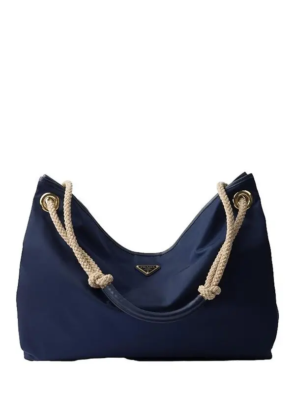 Prada Mariner Large Re-nylon Shoulder Bag - Blue