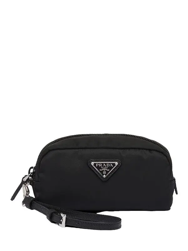 Prada Mini Re-nylon Pouch - Black