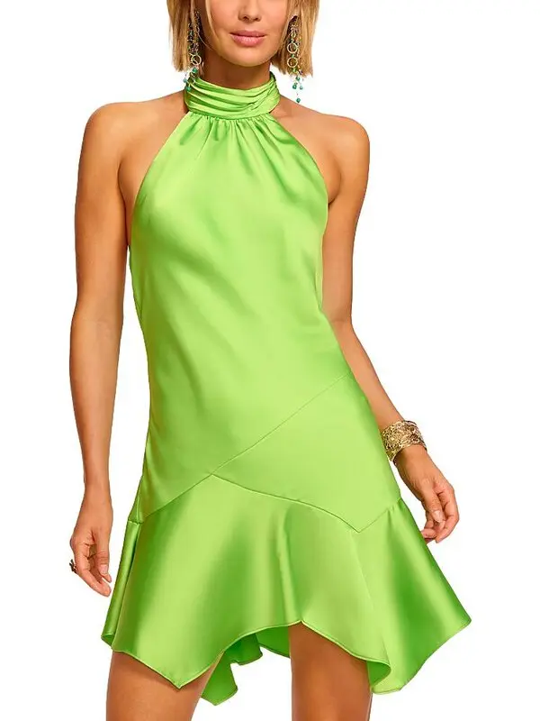 Ramy Brook Nari Dress - Bright Lime