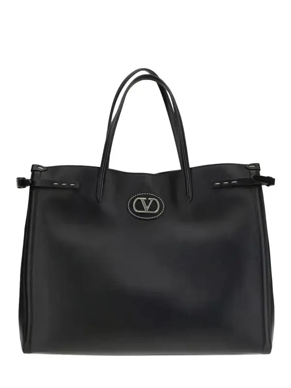 Valentino Garavani Large Antibes Tote Bag - Black