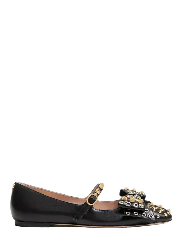 Valentino Garavani Mary Jane Ballerinas - Black