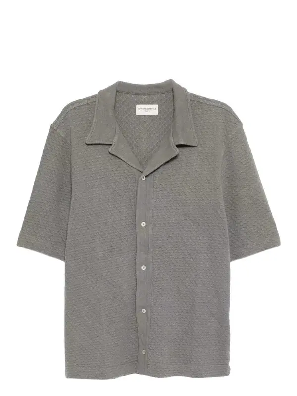 Officine Générale Cotton Shirt - Grey
