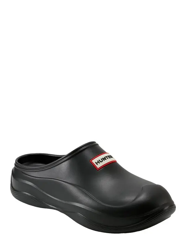 Hunter Elena Water Resistant Clog - Black 001
